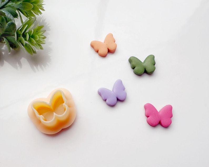 Butterfly Stud Clay Cutter: Mini Polymer Clay Jewelry Tool - Etsy