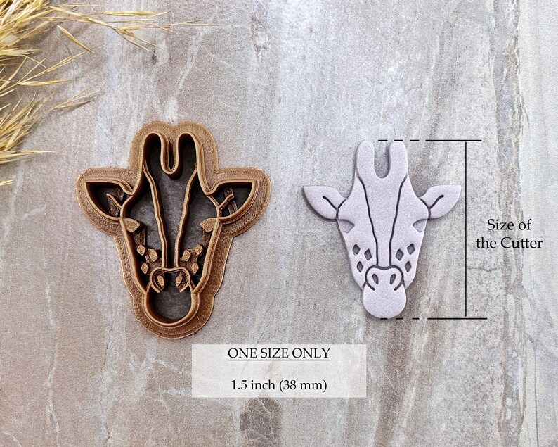 Giraffe Clay Cutter Animal Shape Polymer Clay Cutter Cookie - Etsy