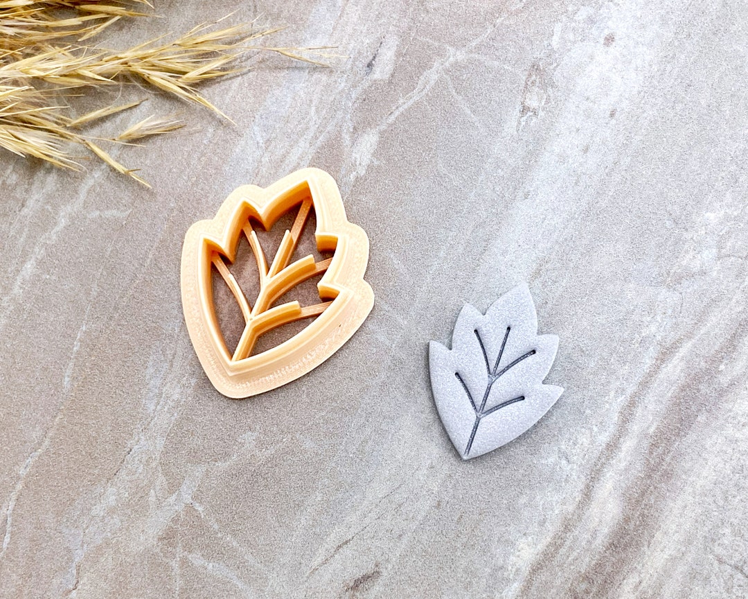 Fall Leaf Clay Cutter, Fall Clay Cutter, Autumn Themed Cutter for ...