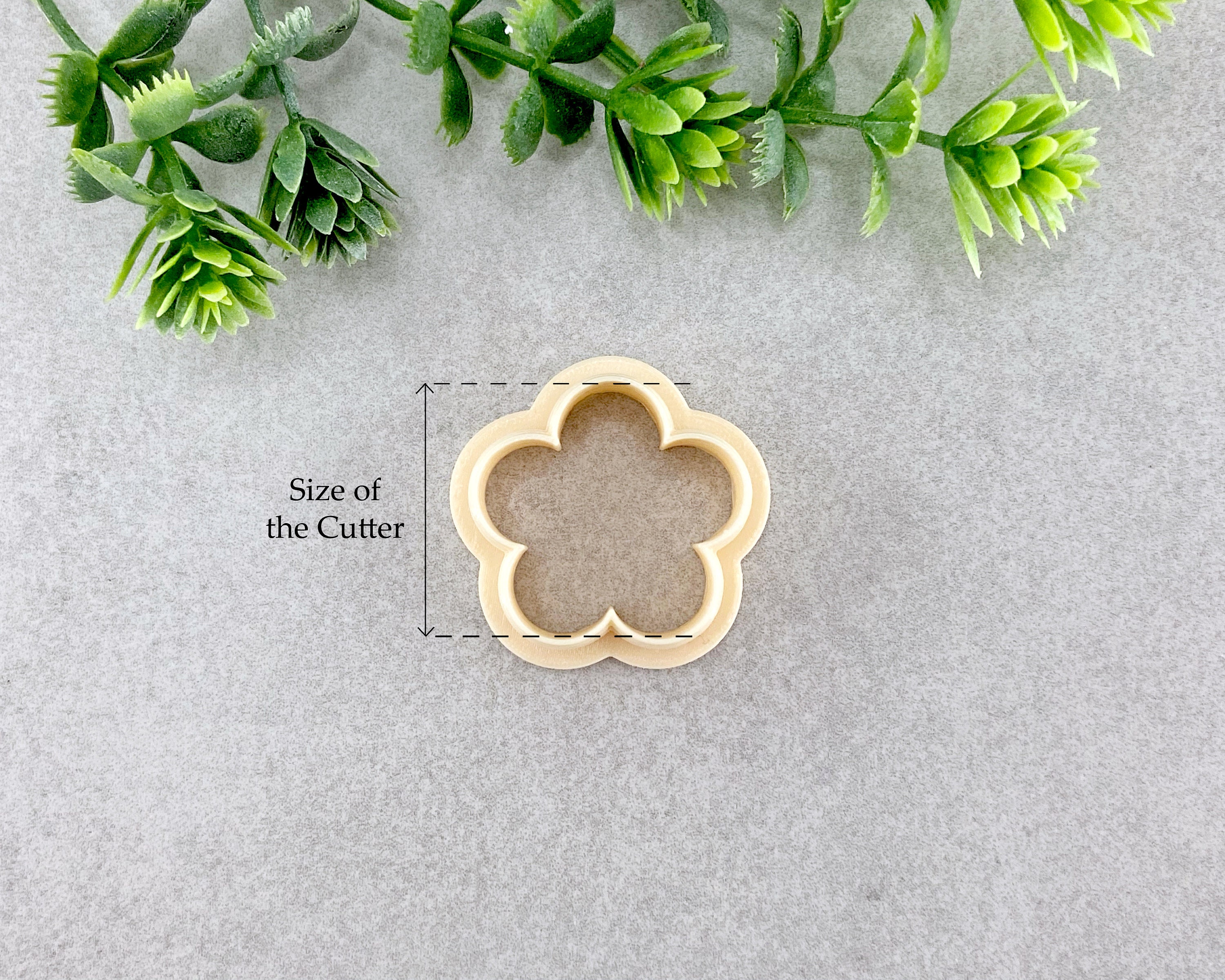 Daisy Clay Cutter, 5 Petal Flower Polymer Clay Cutter, Floral Earring ...