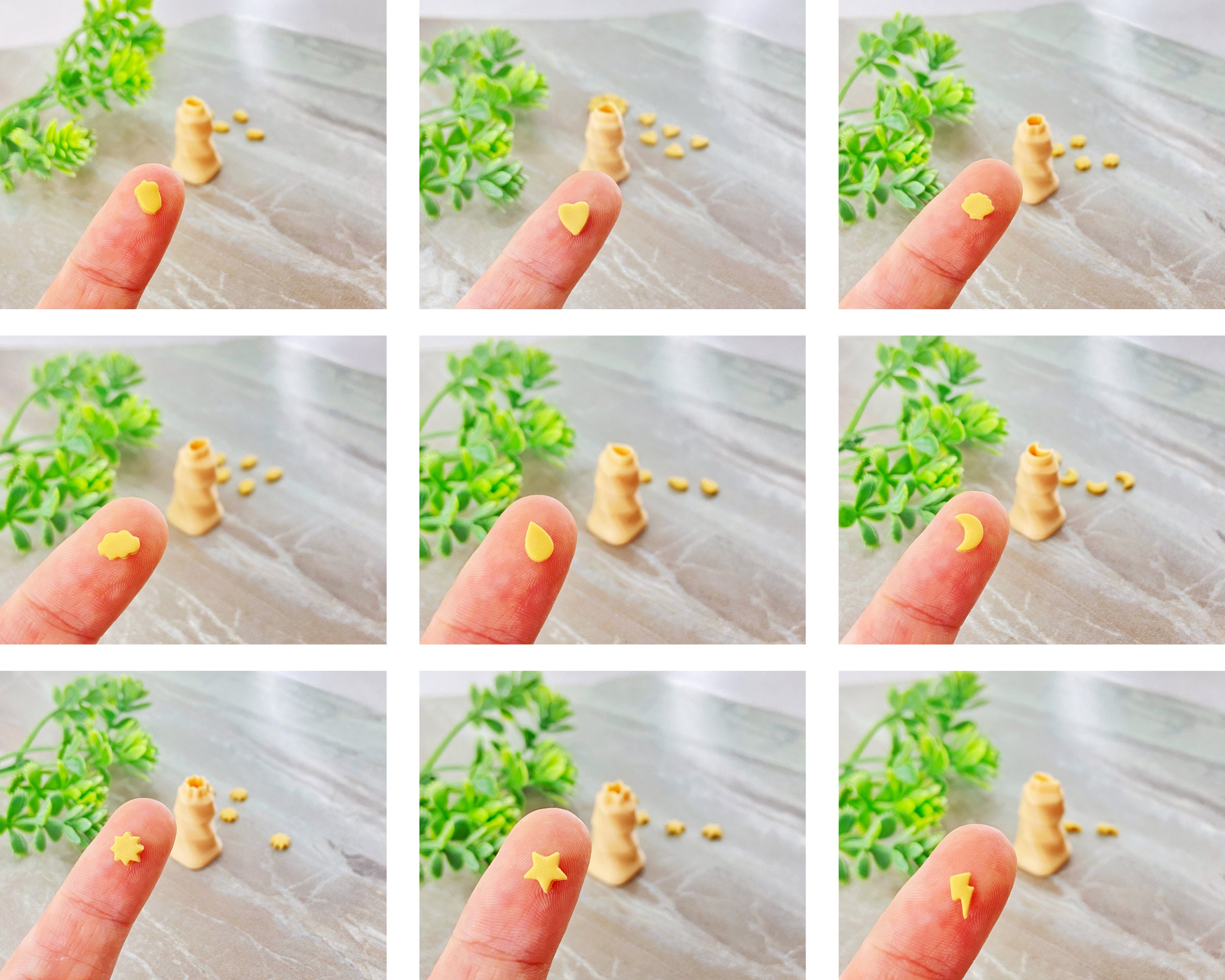 Micro Cutter Set of 25 Micro Clay Cutter Set Flowers - Etsy