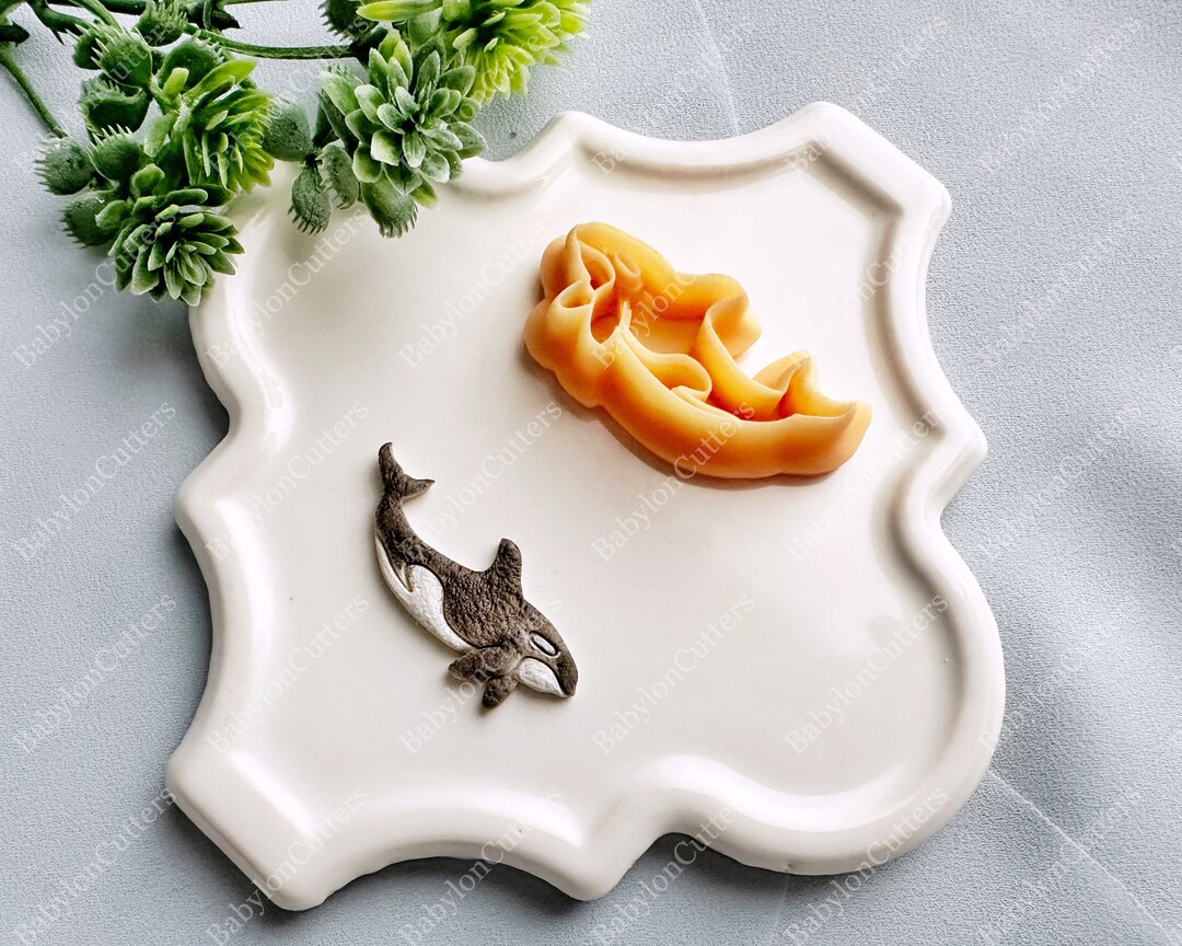 Orca the Killer Whale Clay Cutter, Summer Polymer Clay Earring Cutter ...