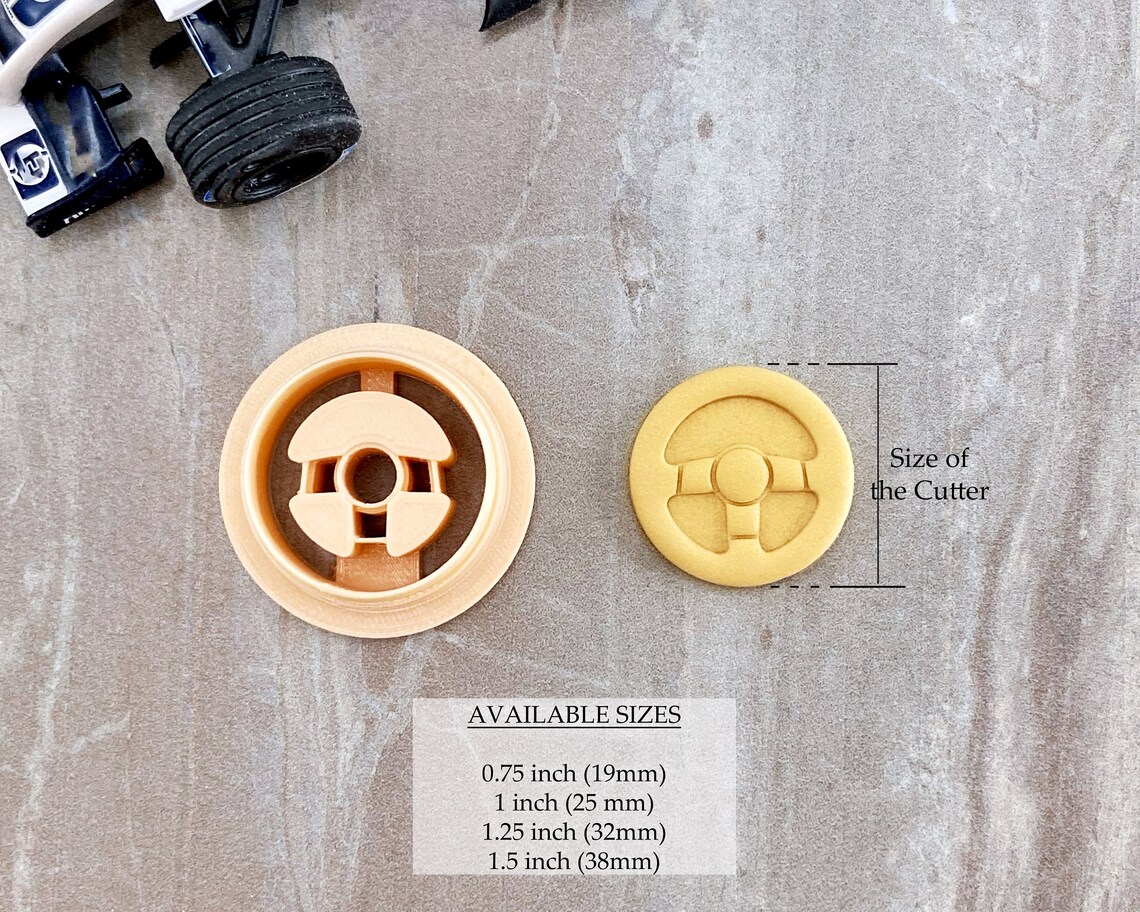 Steering Wheel Racing Clay Cutter Polymer Clay Cutter for - Etsy
