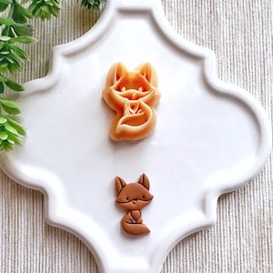 Fox Clay Cutter, Fall Animals Clay Cutter, Autumn Themed Cutter for ...