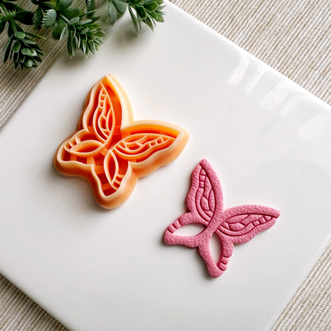 Cutout Butterfly Spring Clay Cutter, Polymer Clay Cutter for Spring ...