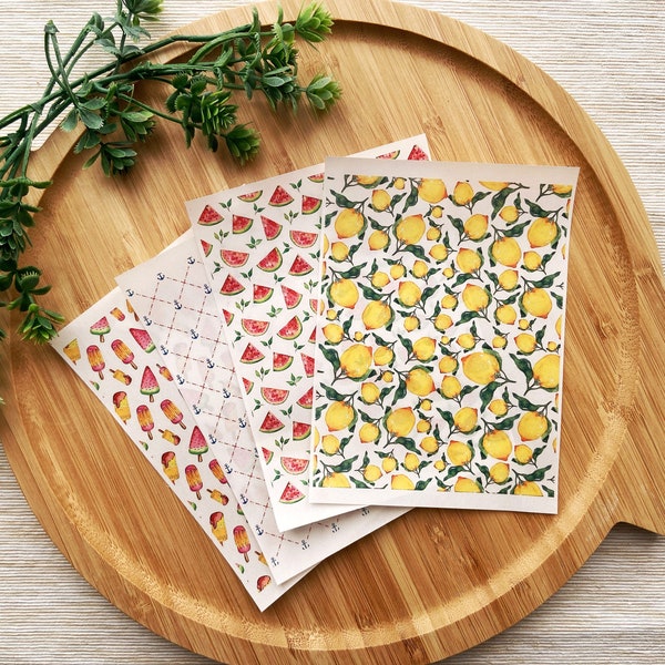 Transfer Sheet Set - Etsy