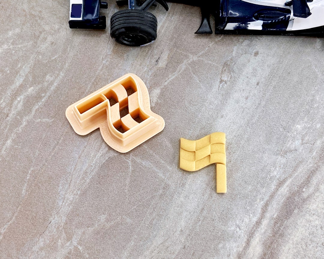 Checkered Flag Clay Cutter: Racing Polymer Clay Tool - Etsy