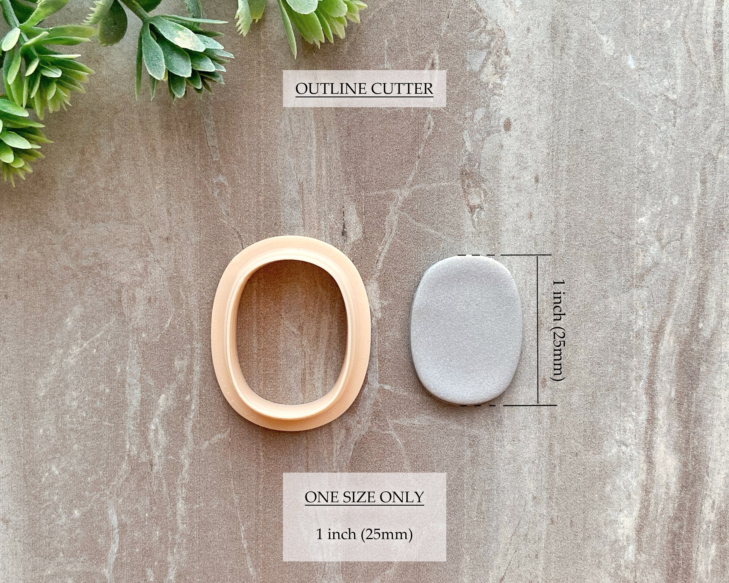 Round Simple Border Clay Cutter, Geometric Shaped Polymer Clay Cutter ...