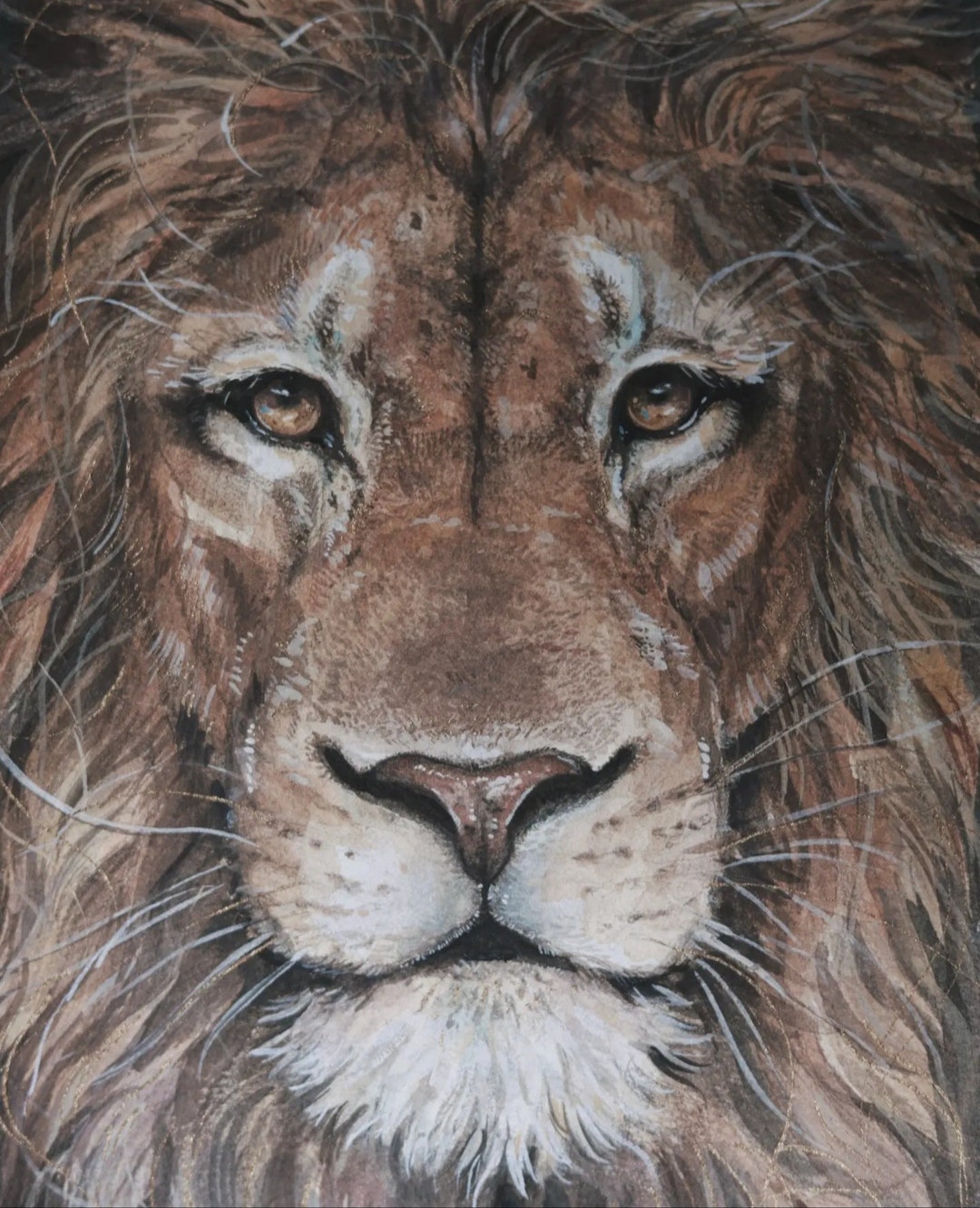 Lion's Gaze Digital Download - Etsy