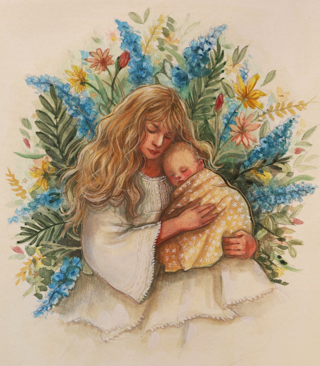 Flower Mama, Pt 1 DIGITAL PRINT - Etsy