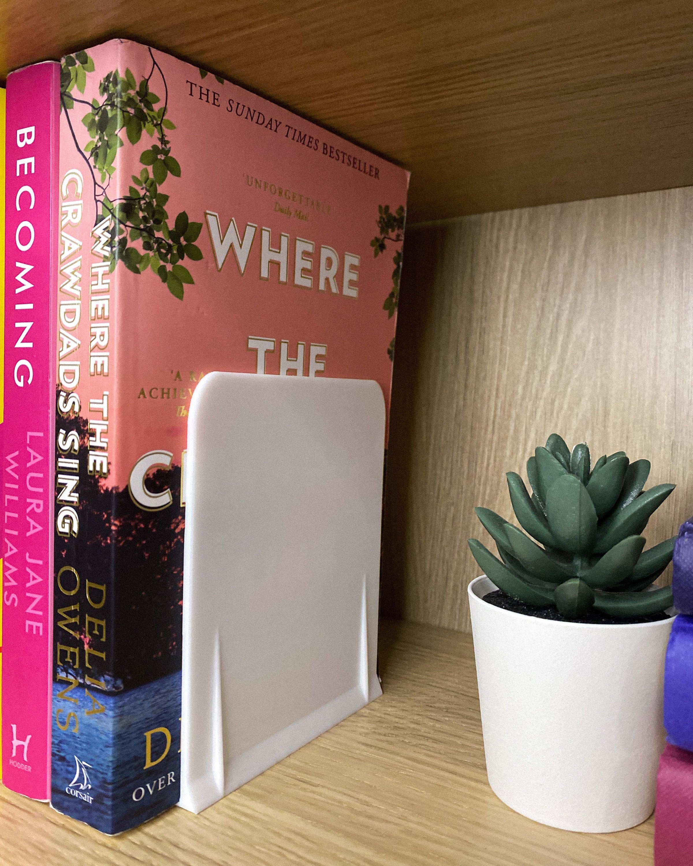 Discreet, Minimalist 3D Printed Bookends - Etsy UK