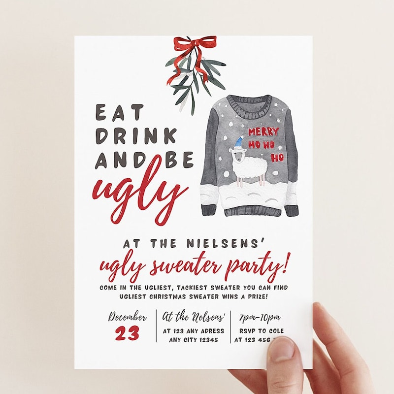 Ugly Sweater Party - Etsy