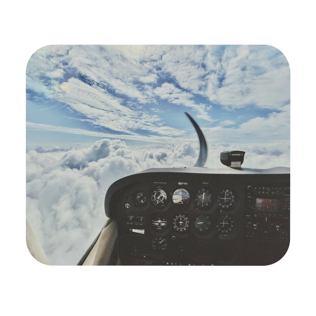 Skyhawk Cessna Mousepad, Aviation Art, Home Decoration, Personalized ...