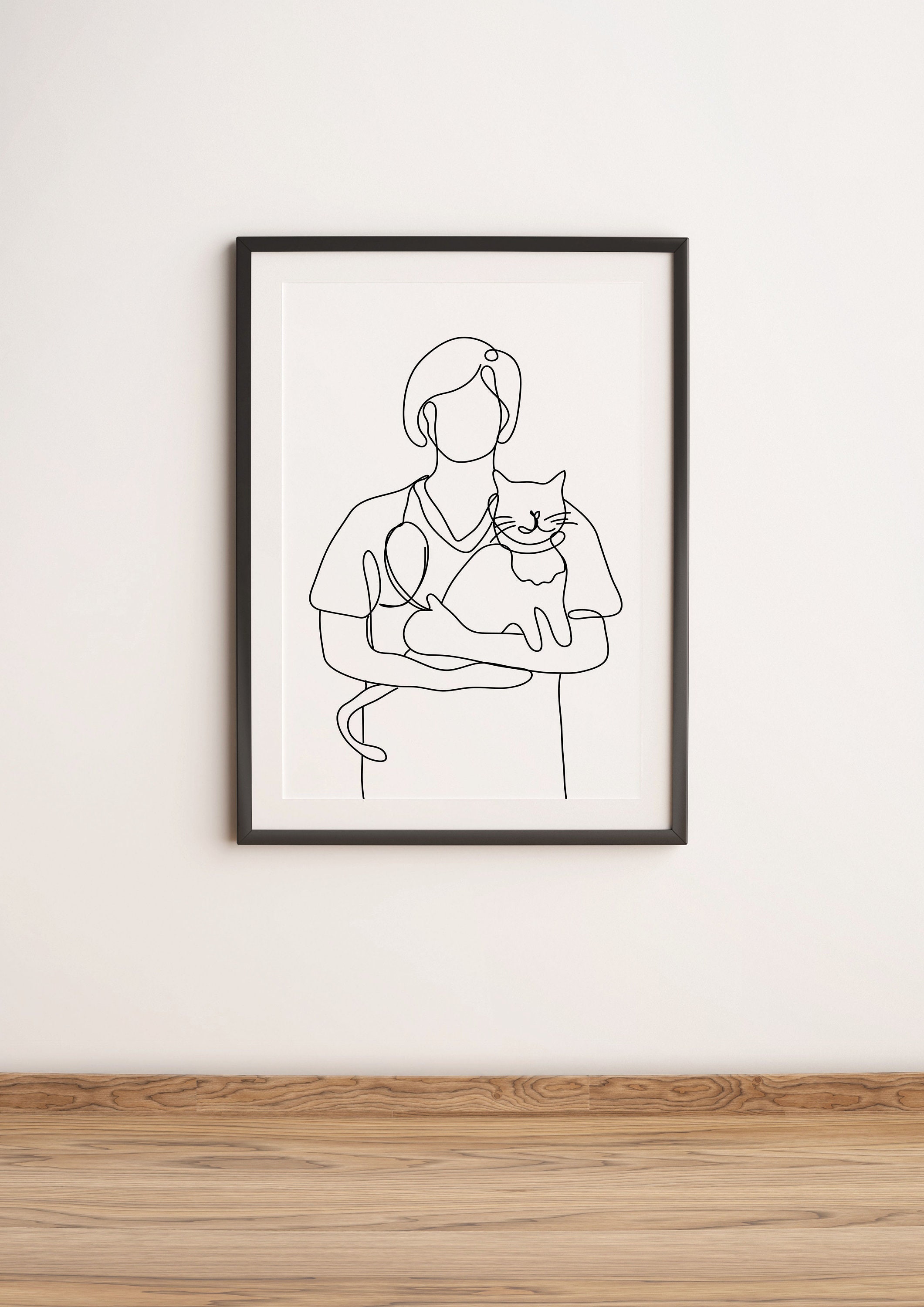 Veterinary Line Art, Vet Office, Clinic Decoration, Animal Hospital ...