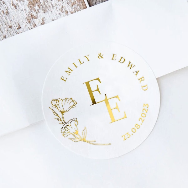 Invitation Stickers - Etsy