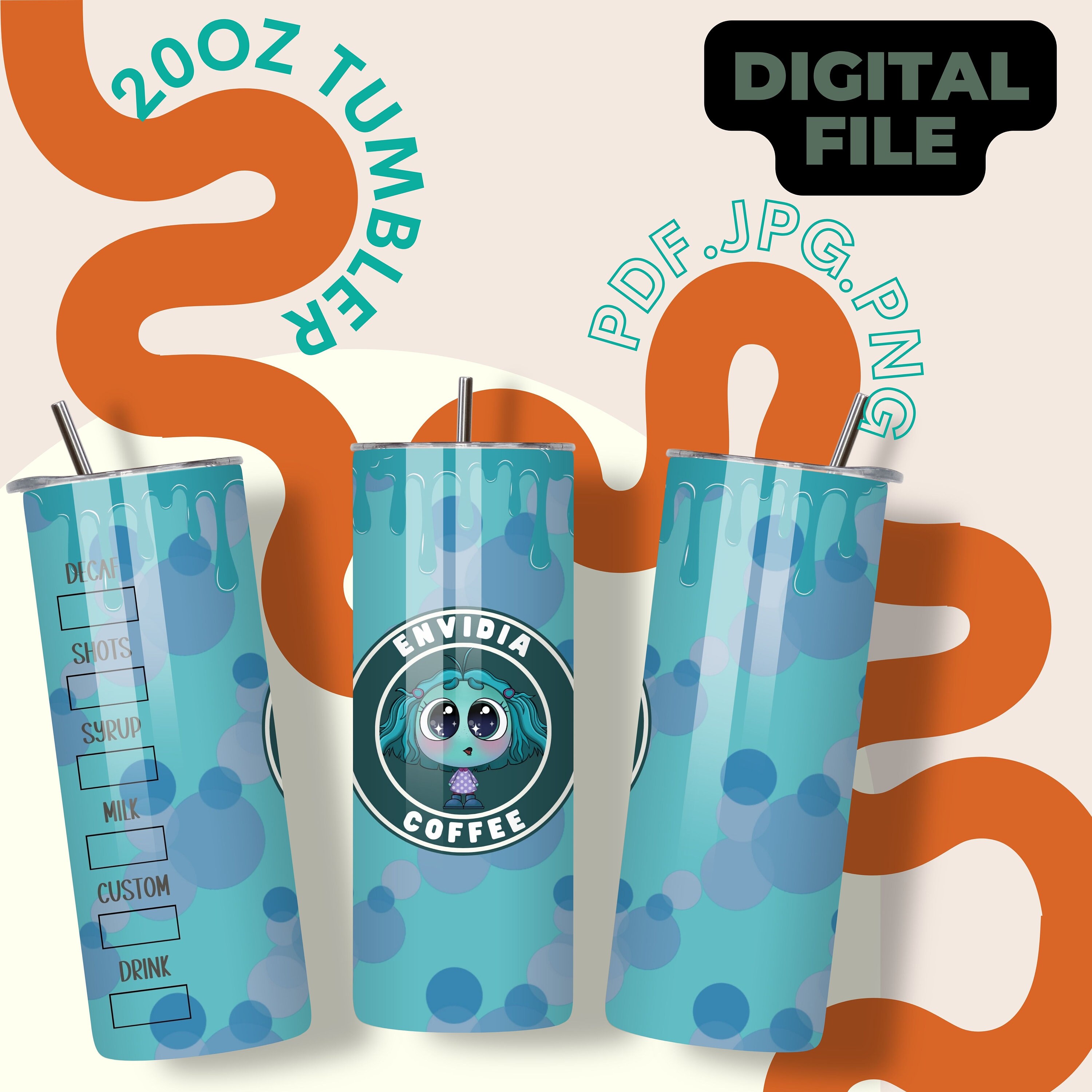 Intensamente Personajes, Envidia, Envy Inside Out Characters, Digital ...