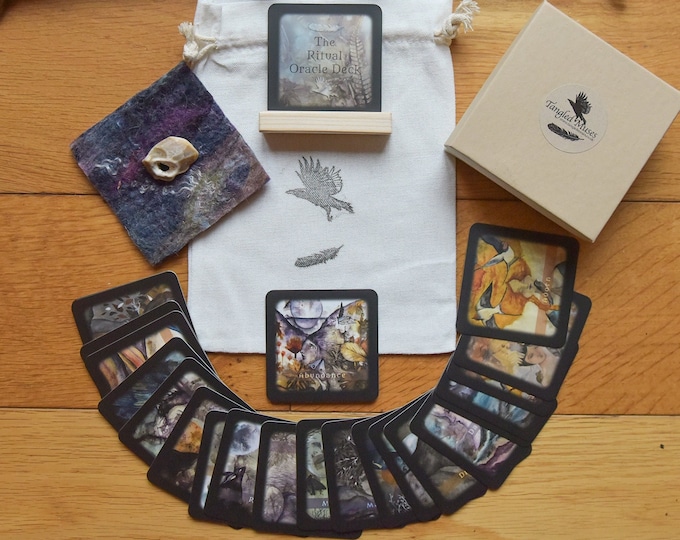 The Ritual Oracle Deck, Ceremony, Divination, Pagan Spirituality - Etsy