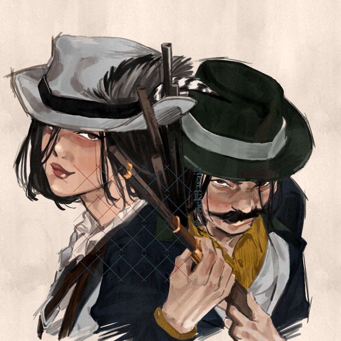 Anime Digital Painting-oc/d&d/fanart/game/manga/anime/photo - Etsy