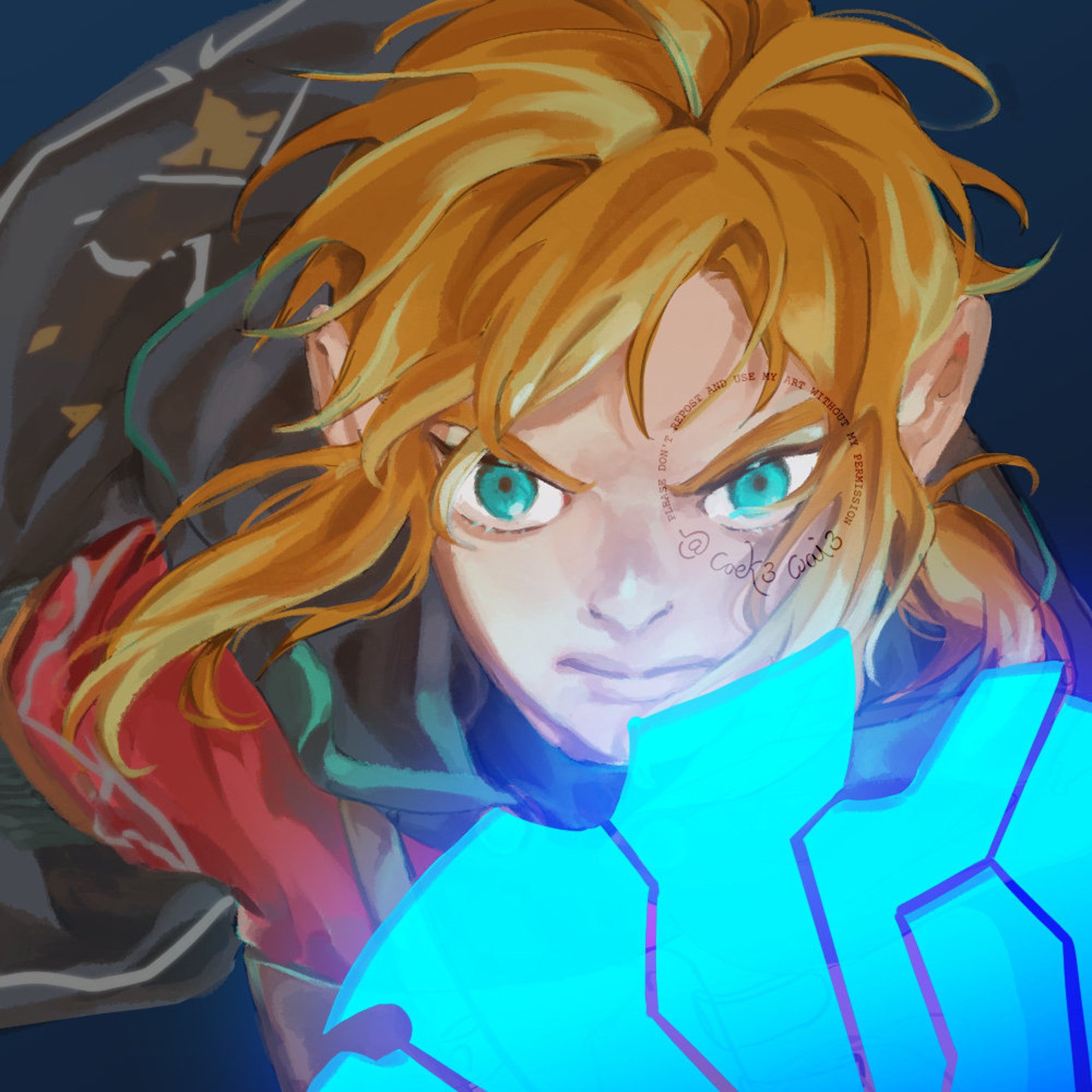 Anime Digital Painting-oc/d&d/fanart/game/manga/anime/photo | Etsy