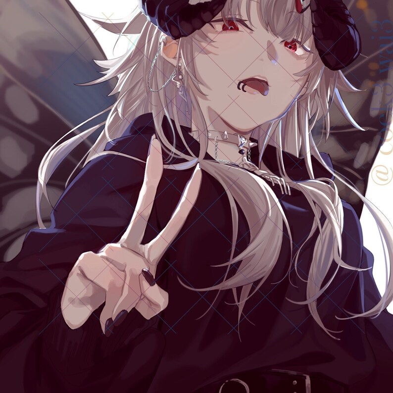 Anime Digital Painting-oc/d&d/fanart/game/manga/anime/photo - Etsy