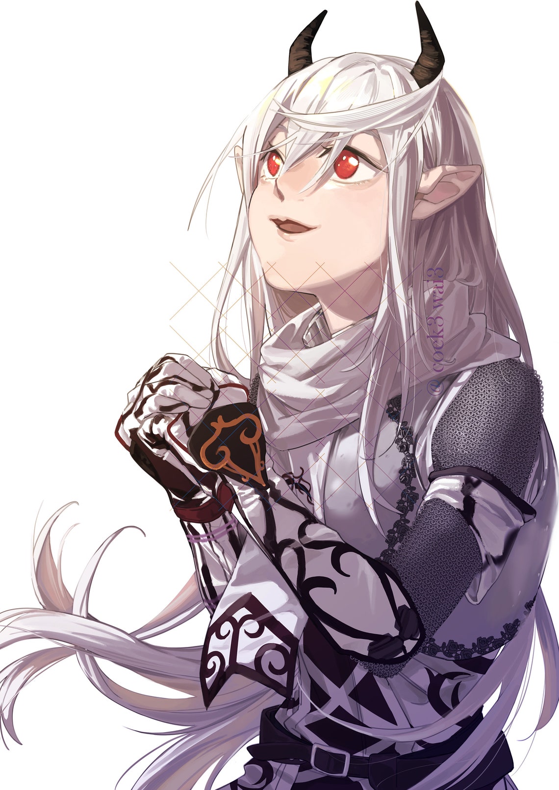 Anime Digital Painting-oc/d&d/fanart/game/manga/anime/photo - Etsy