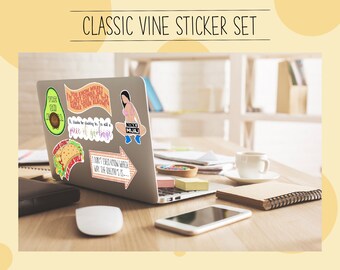 Vine Stickers - Etsy UK
