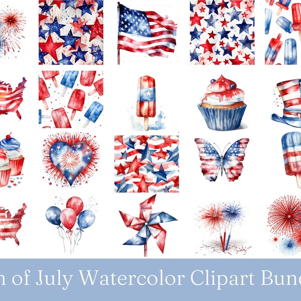 Patriotic Clipart - Etsy
