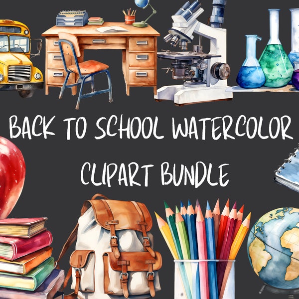 School Clipart - Etsy