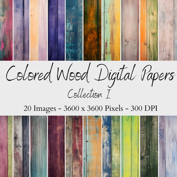 Colored Wood - Etsy