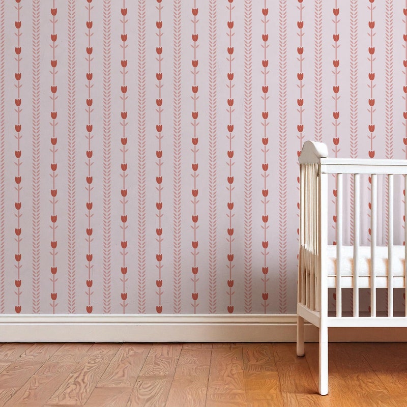 Tulip Wallpaper - Etsy