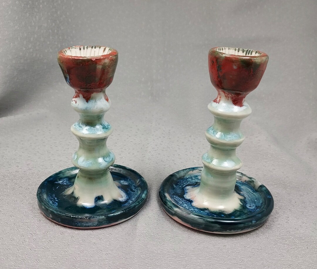 Candlestick Pair 1 - Etsy