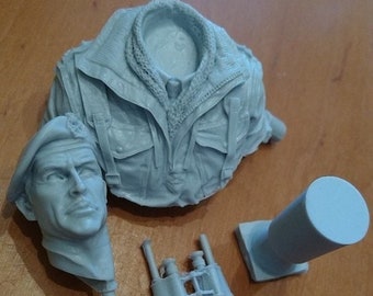 Resin Military Bust | Etsy