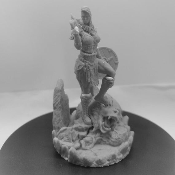 Ancestor Hunter Female Resin Model Unpainted Self-assembled - Etsy