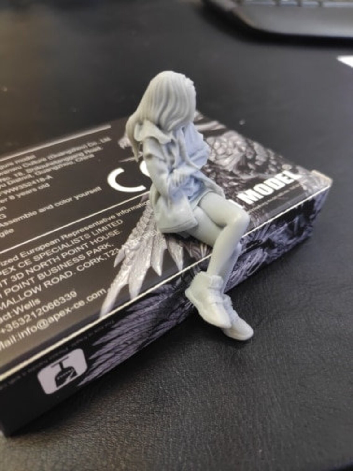 Angry Sit Resin Girl Kit Unpainted Self-assembled Adult Model - Etsy