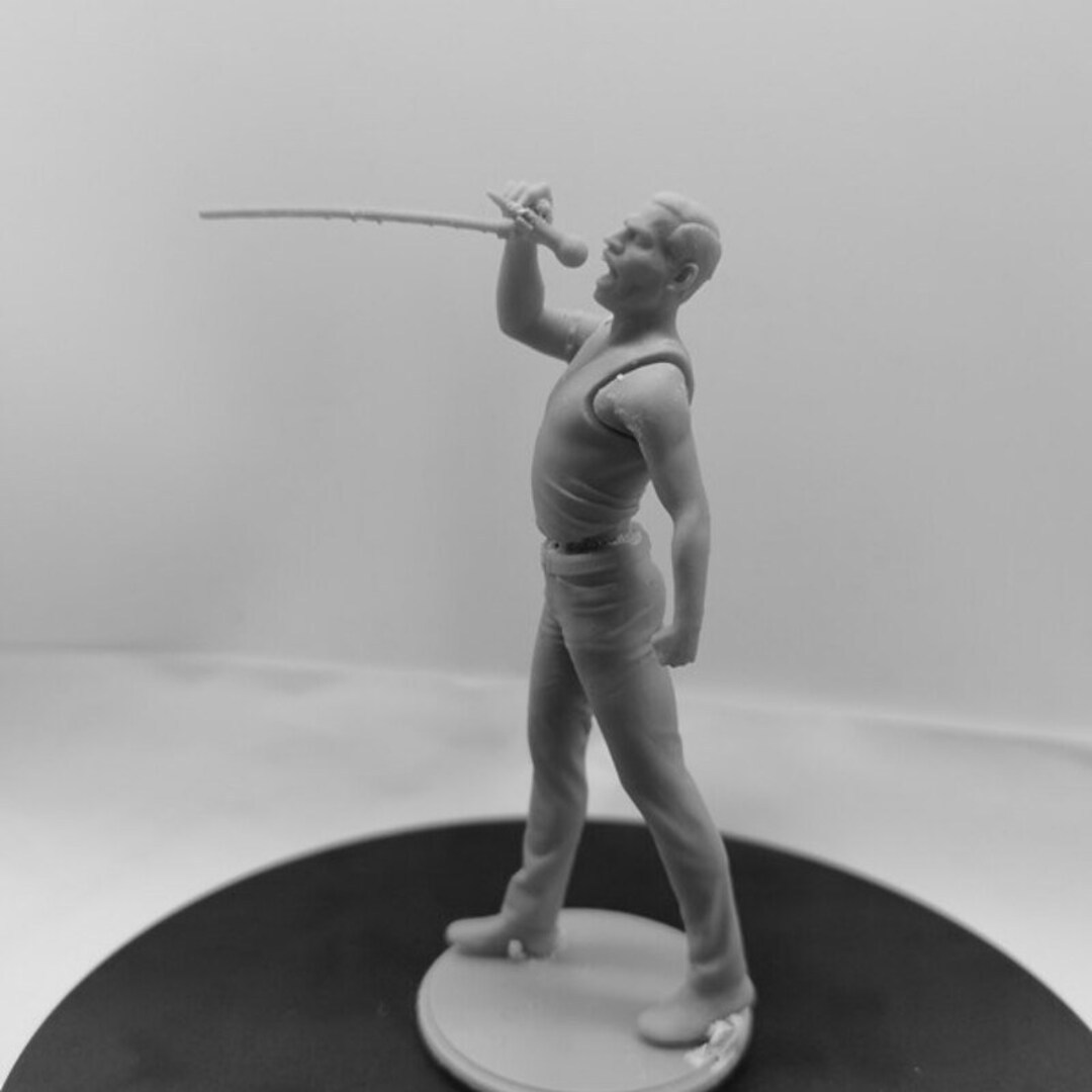 World Class Rock Resin Singer Model Unpainted Self-assembled Figures ...