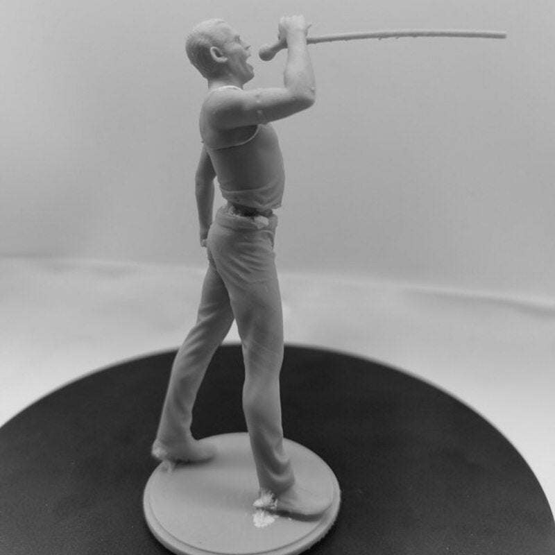 World Class Rock Resin Singer Model Unpainted Self-assembled Figures ...