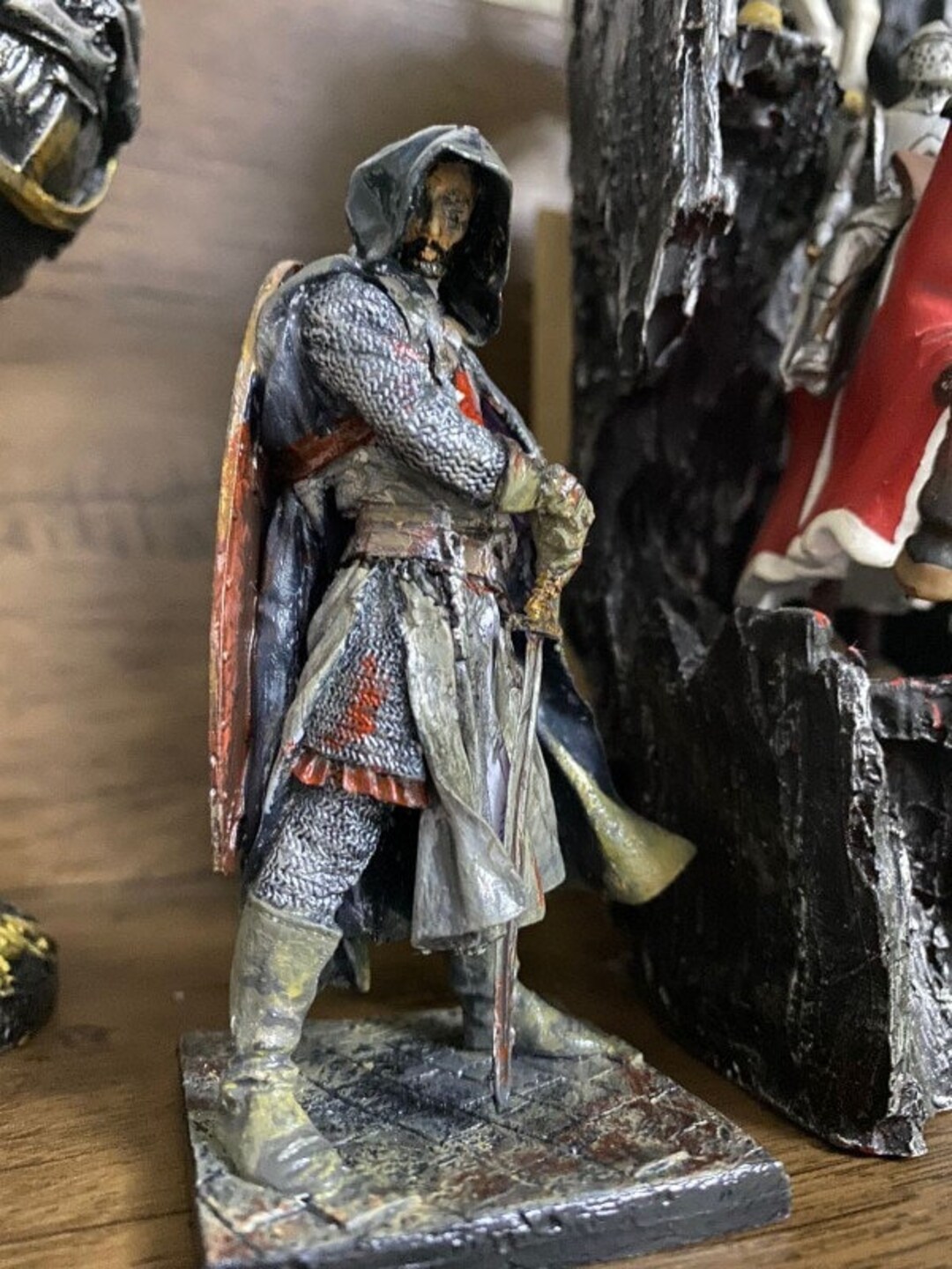 Ancient Knight Warrior Resin Figure Model Kit Unpainted Scale 1-24 ...