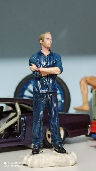 Mechanic Paul Walker Resin Figure Model Kit Unpainted Scale - Etsy