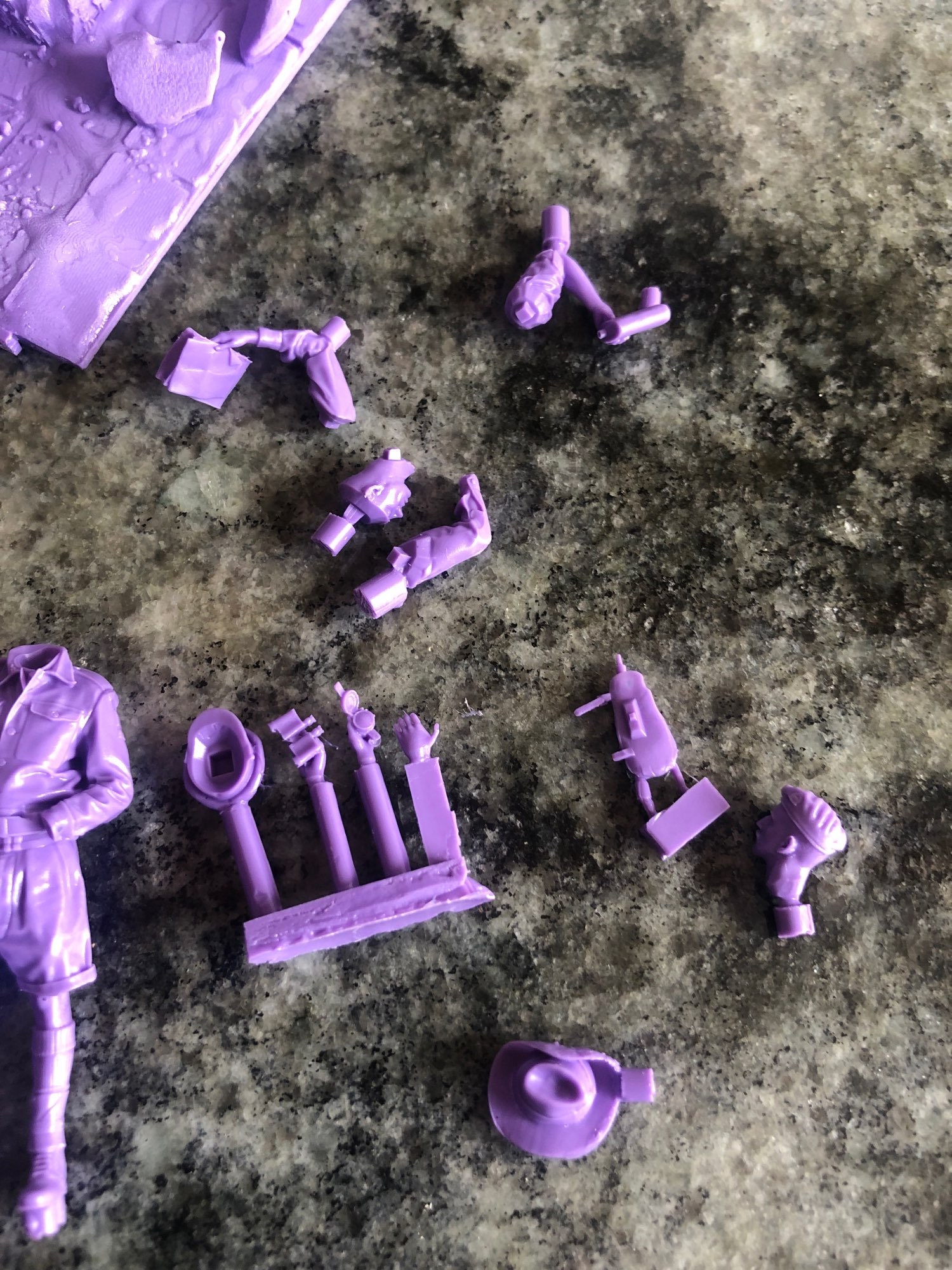 Military Soldier Resin Scene Self-assembled Figure Kit War - Etsy