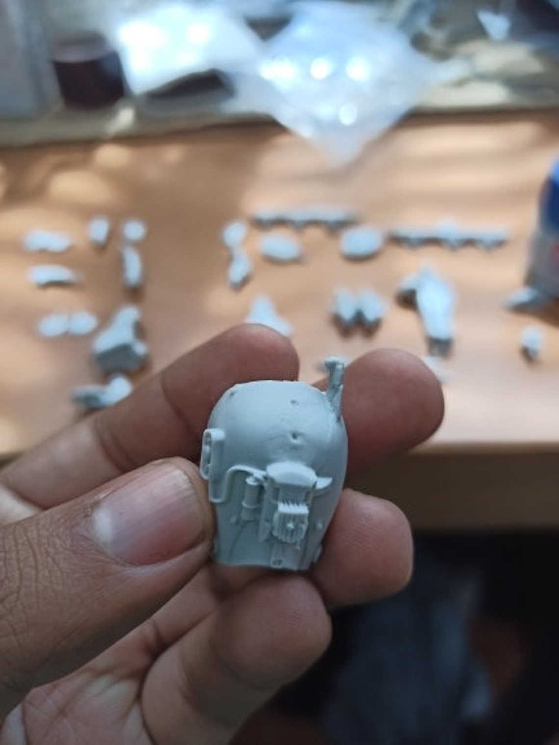 Fireball Pilot Resin Soldier Unpainted Self-assembled Military Kit ...