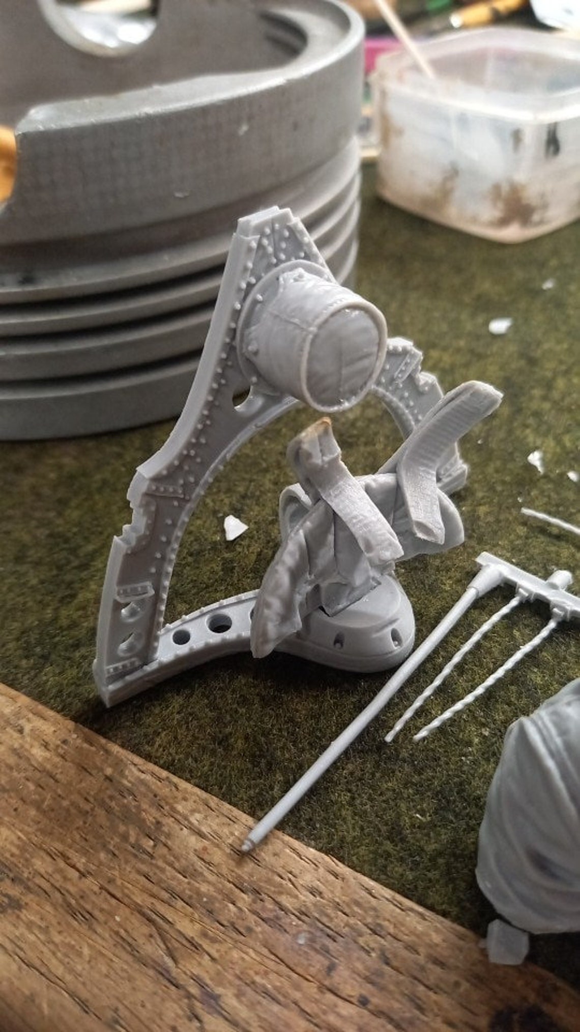 Ancient Pilot Resin Military Bust Model Unpainted Self-assembled ...