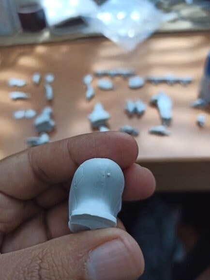 Fireball Pilot Resin Soldier Unpainted Self-assembled Military Kit ...