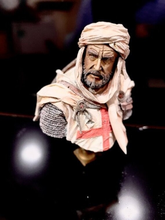 Knight Ancient Resin Soldier Bust Model Military Unpainted - Etsy