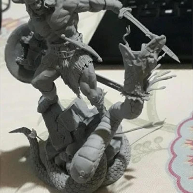 Barbarian Model Kit - Etsy UK