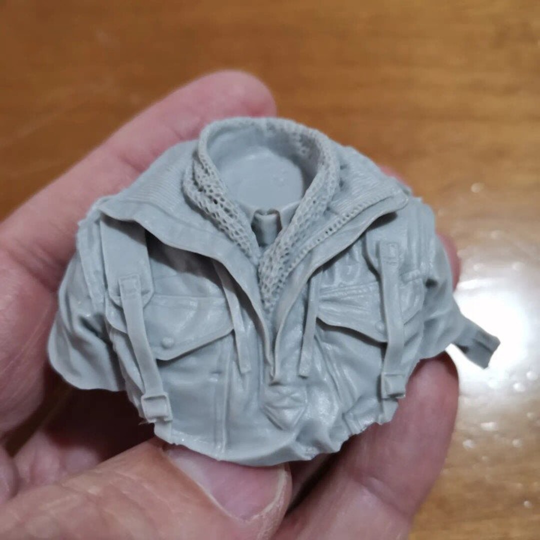 Army General Resin Bust Model Miniature Unpainted Self-assembled Figure ...