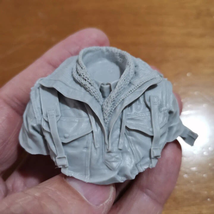 Army General Resin Bust Model Miniature Unpainted Self-assembled Figure ...