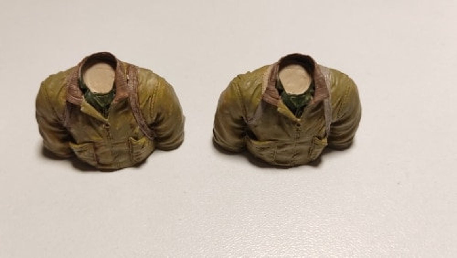 US Tank Crew Resin 4 Soldiers Model Unpainted Self-assembled Figure ...