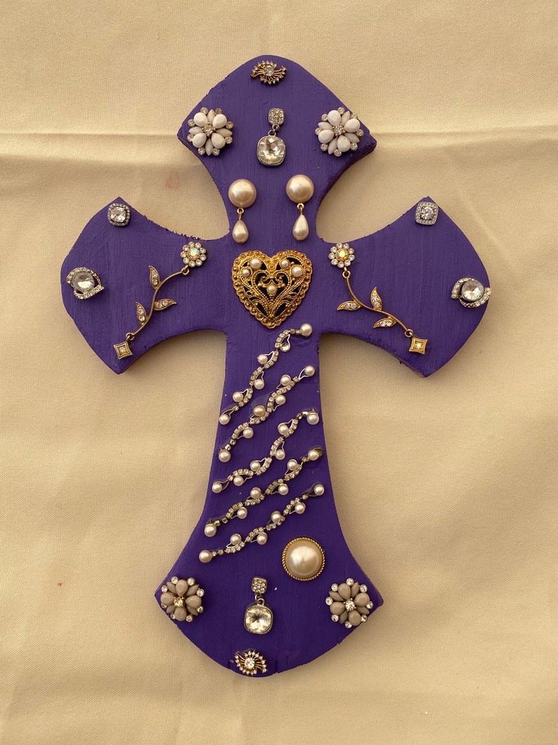 Jeweled Crosses - Etsy