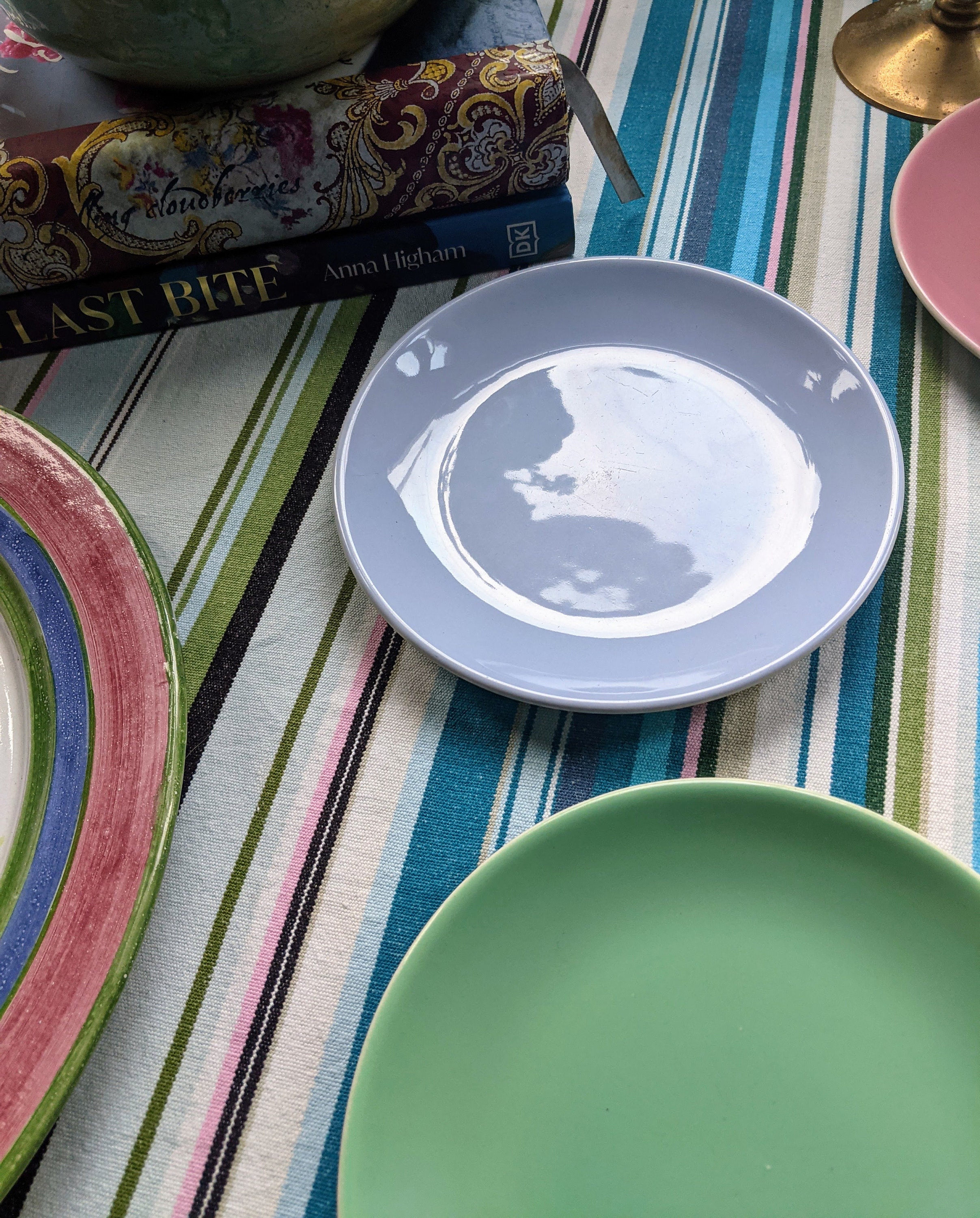 Multicoloured Mix and Match 1950s Tea Side Plates Swinnertons - Etsy UK