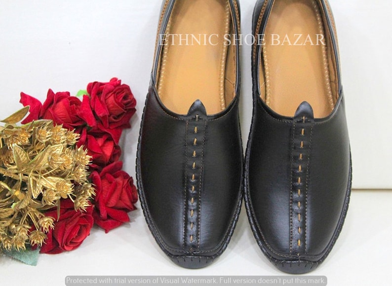 Punjabi Jutti for Men's Wedding Shoes Traditional Loafers Casual ...